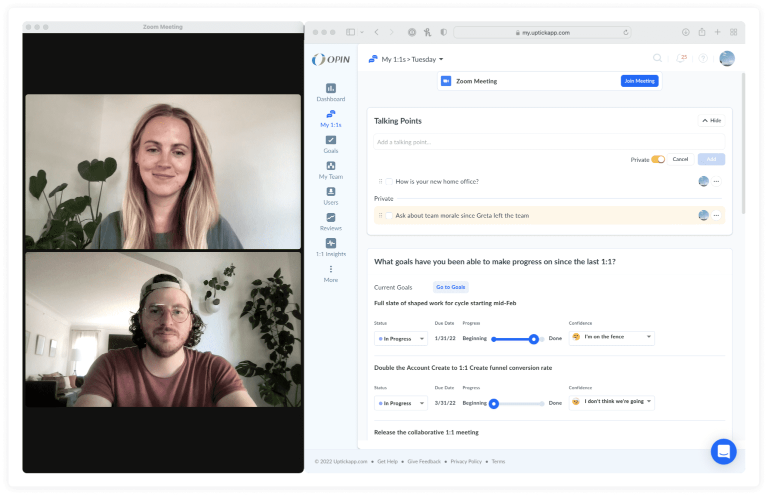Uptick – Meetings, Goals, & Performance Management - Uptick by Trainual